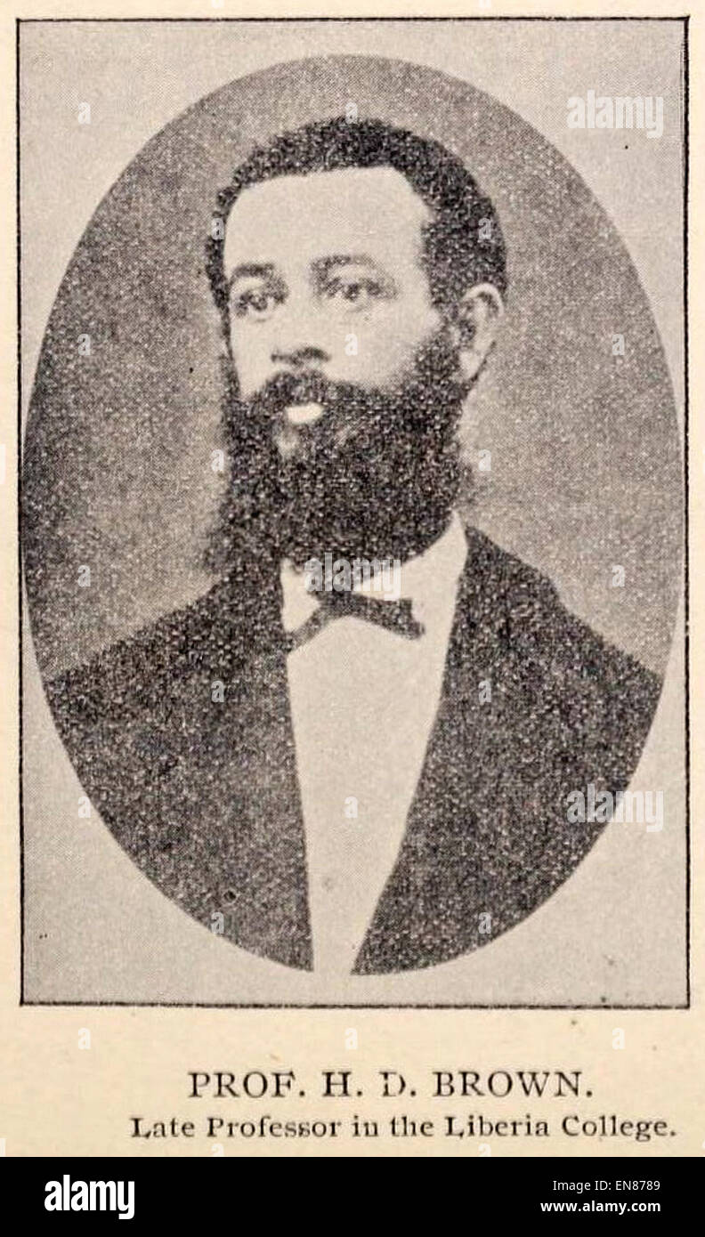 HEARD(1898) 19 H.D. Brown Stock Photo - Alamy