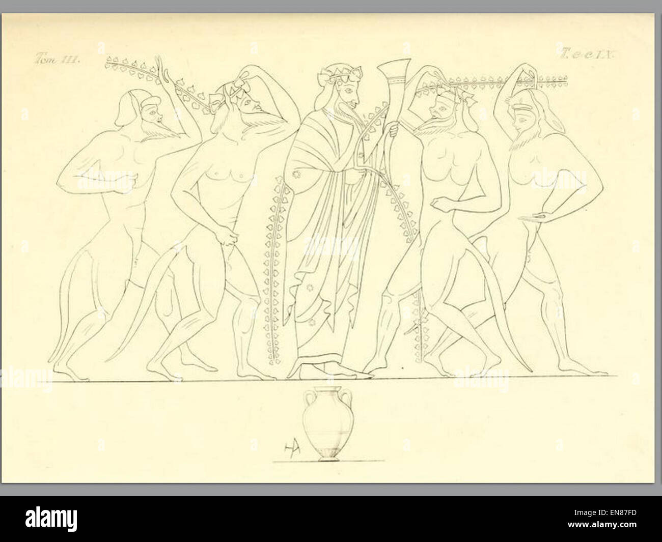 This 1835 work by Inghirami shows pottery vases, capturing the artistry ...