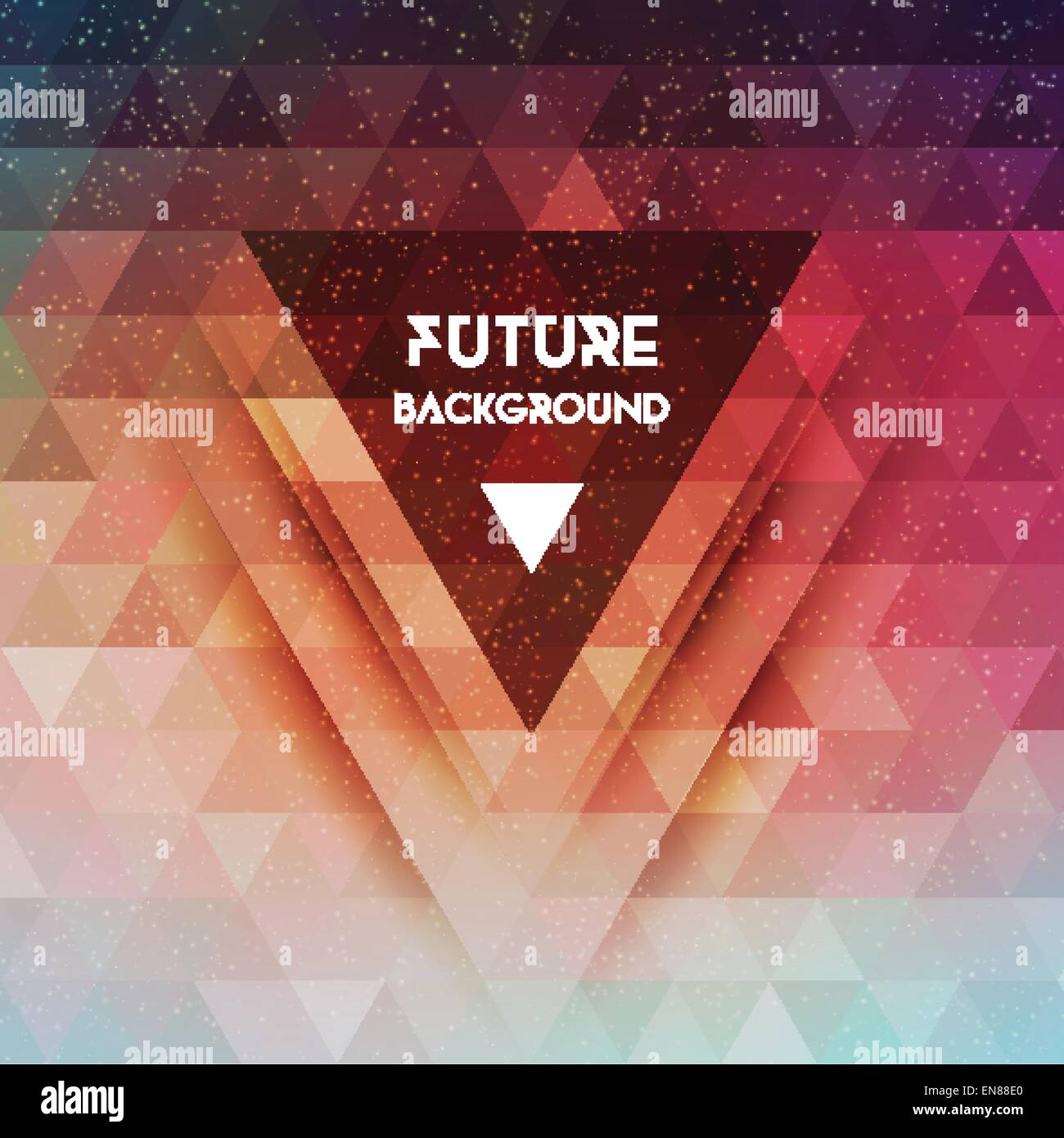 Abstract future vector background with triangle shapes Stock Vector ...