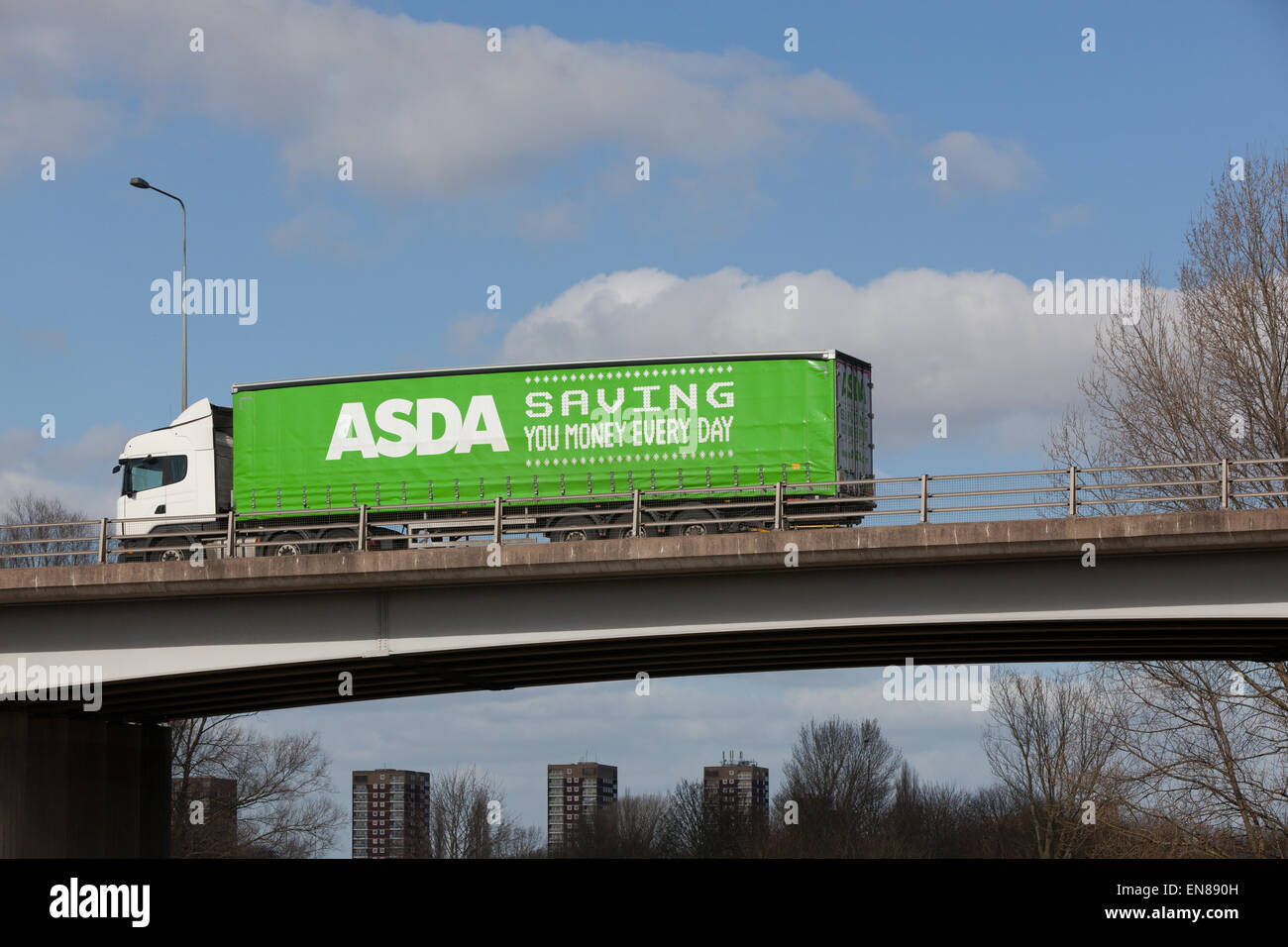 Asda lorry hi-res stock photography and images - Alamy