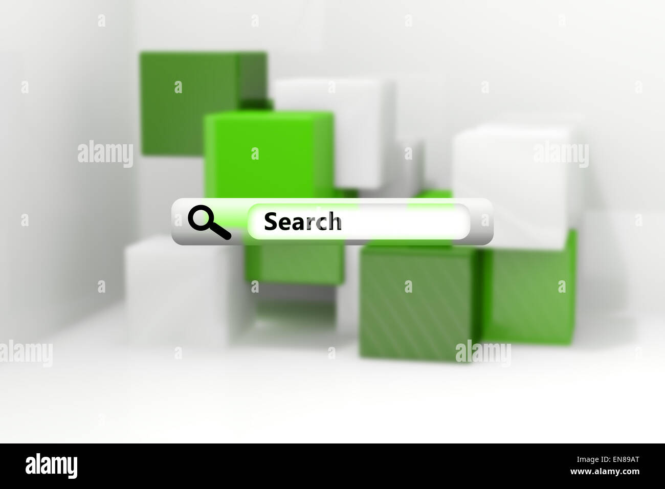 Green internet search engine hi-res stock photography and images - Alamy