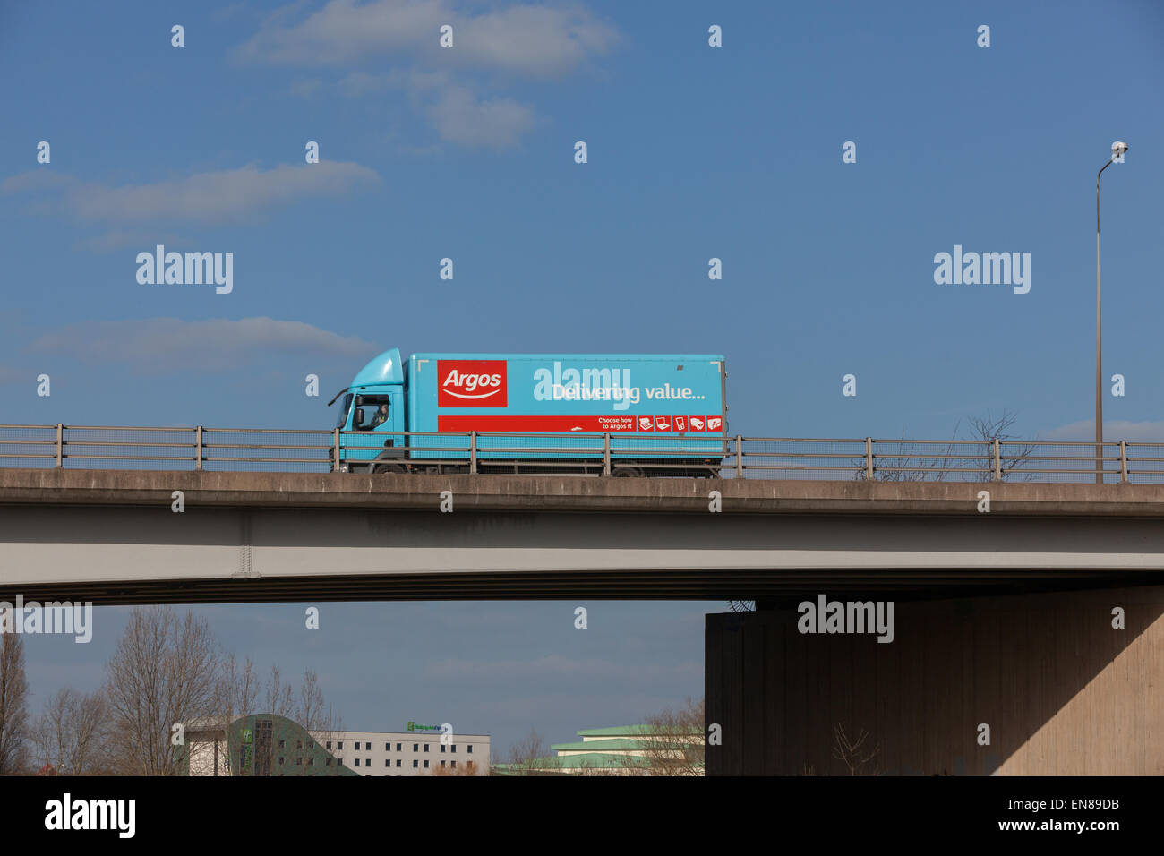 Argos delivery truck hi-res stock photography and images - Alamy