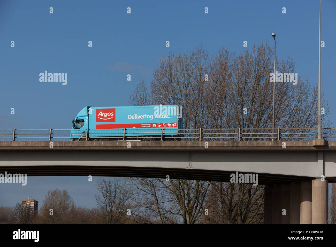 Argos delivery truck hi-res stock photography and images - Alamy