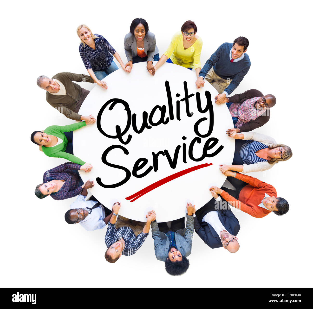Quality team Cut Out Stock Images & Pictures - Alamy