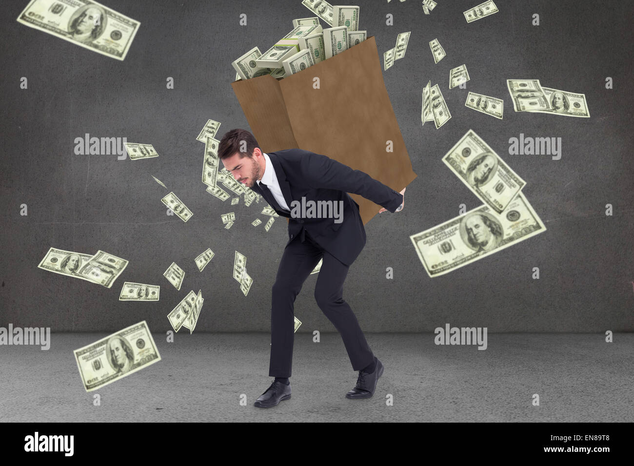Carrying Money Bag High Resolution Stock Photography and Images - Alamy