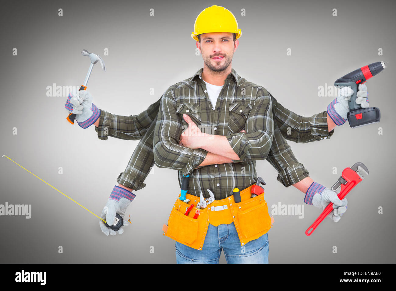 Many arms hi-res stock photography and images - Alamy