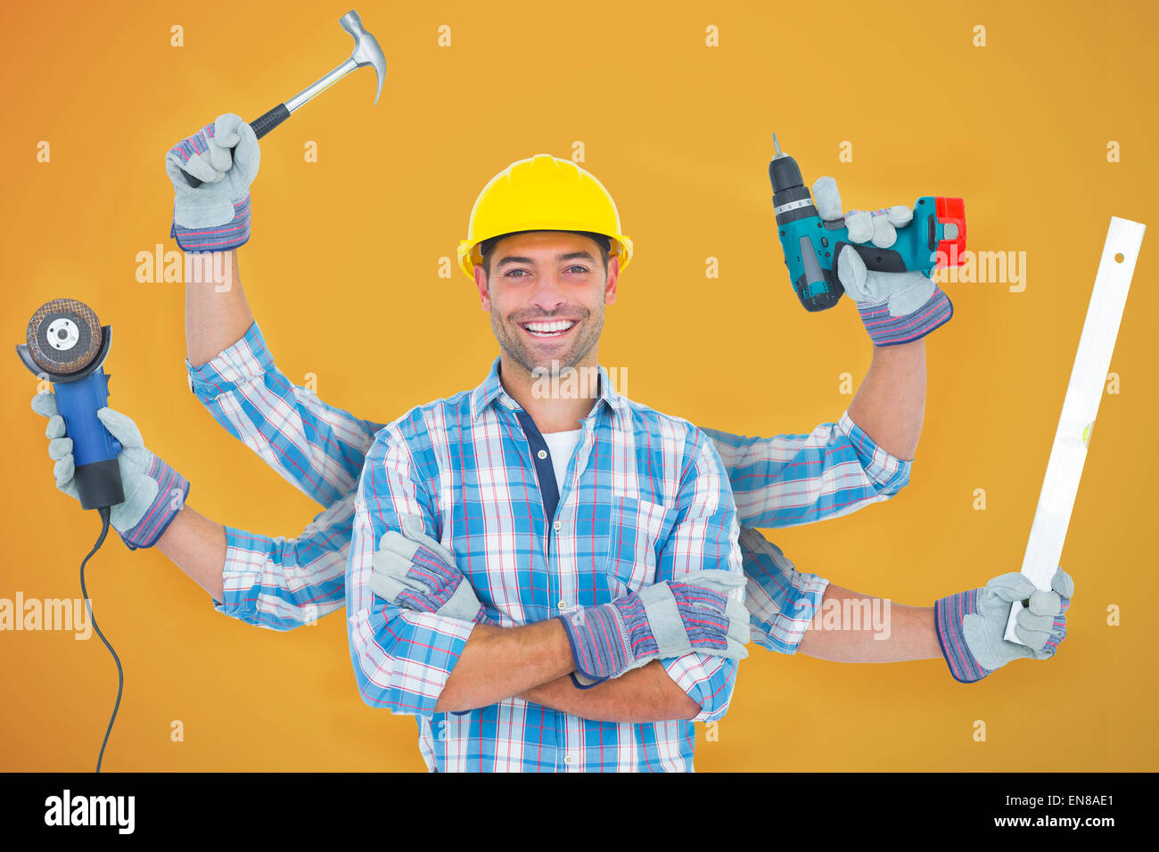 Many arms hi-res stock photography and images - Alamy