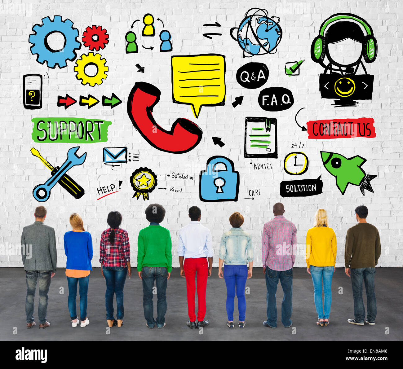 Teamwork cooperation support hi-res stock photography and images - Alamy