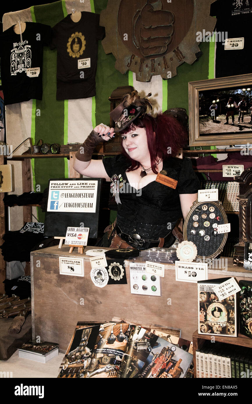 The League of Steam's Ellie Copperbottom (Sheyne Fleischer) selling ...