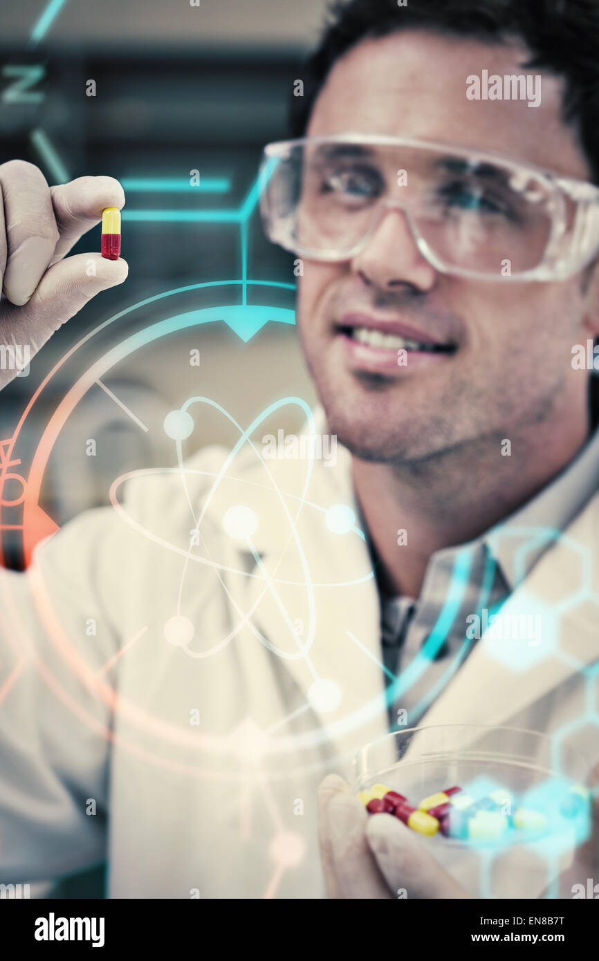 Composite image of science and medical graphic Stock Photo - Alamy