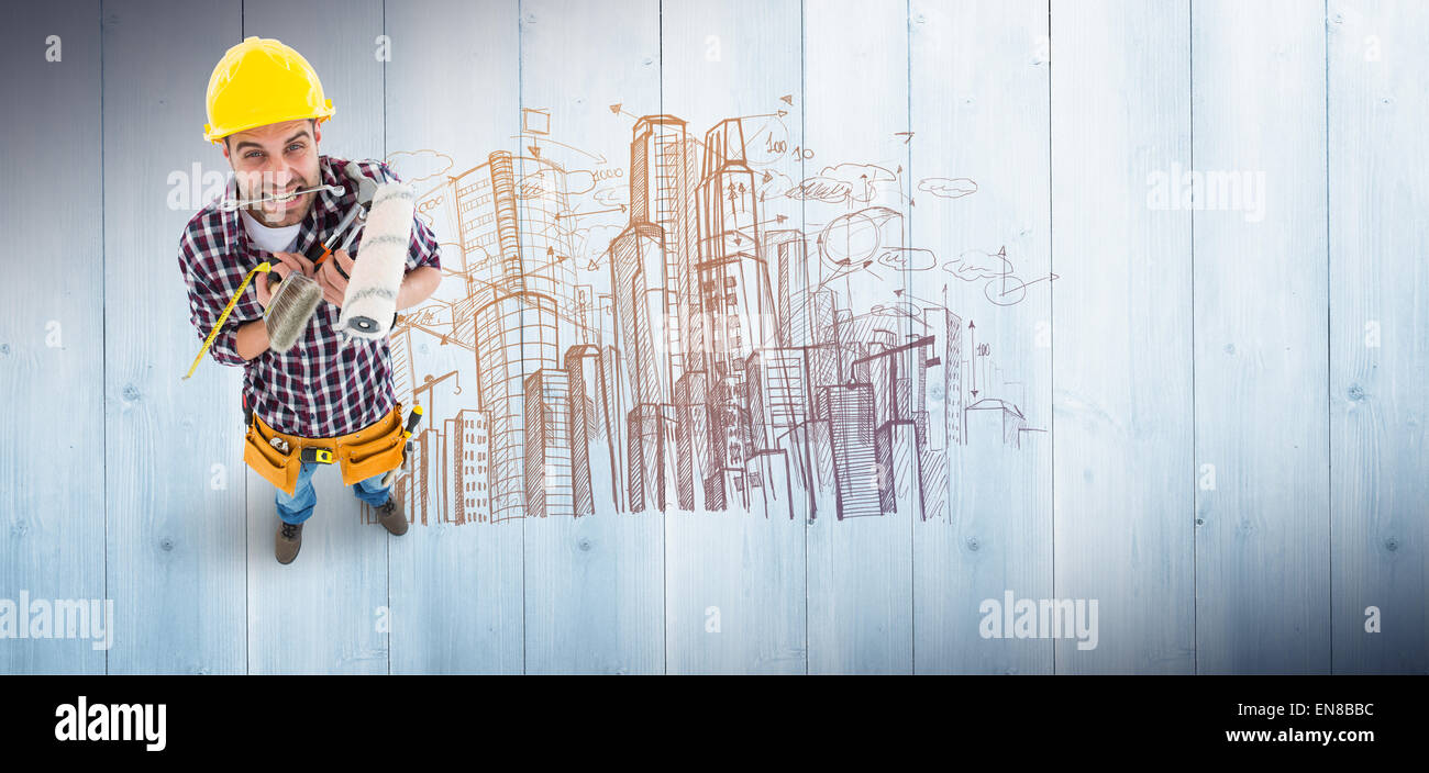 Computer man frustrated repair hi-res stock photography and images - Alamy