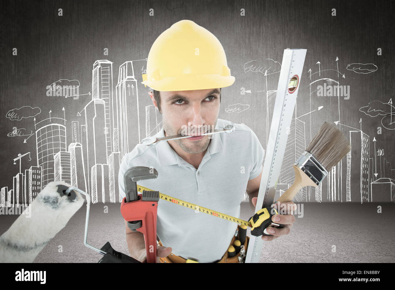 Carpenter painter hi-res stock photography and images - Alamy