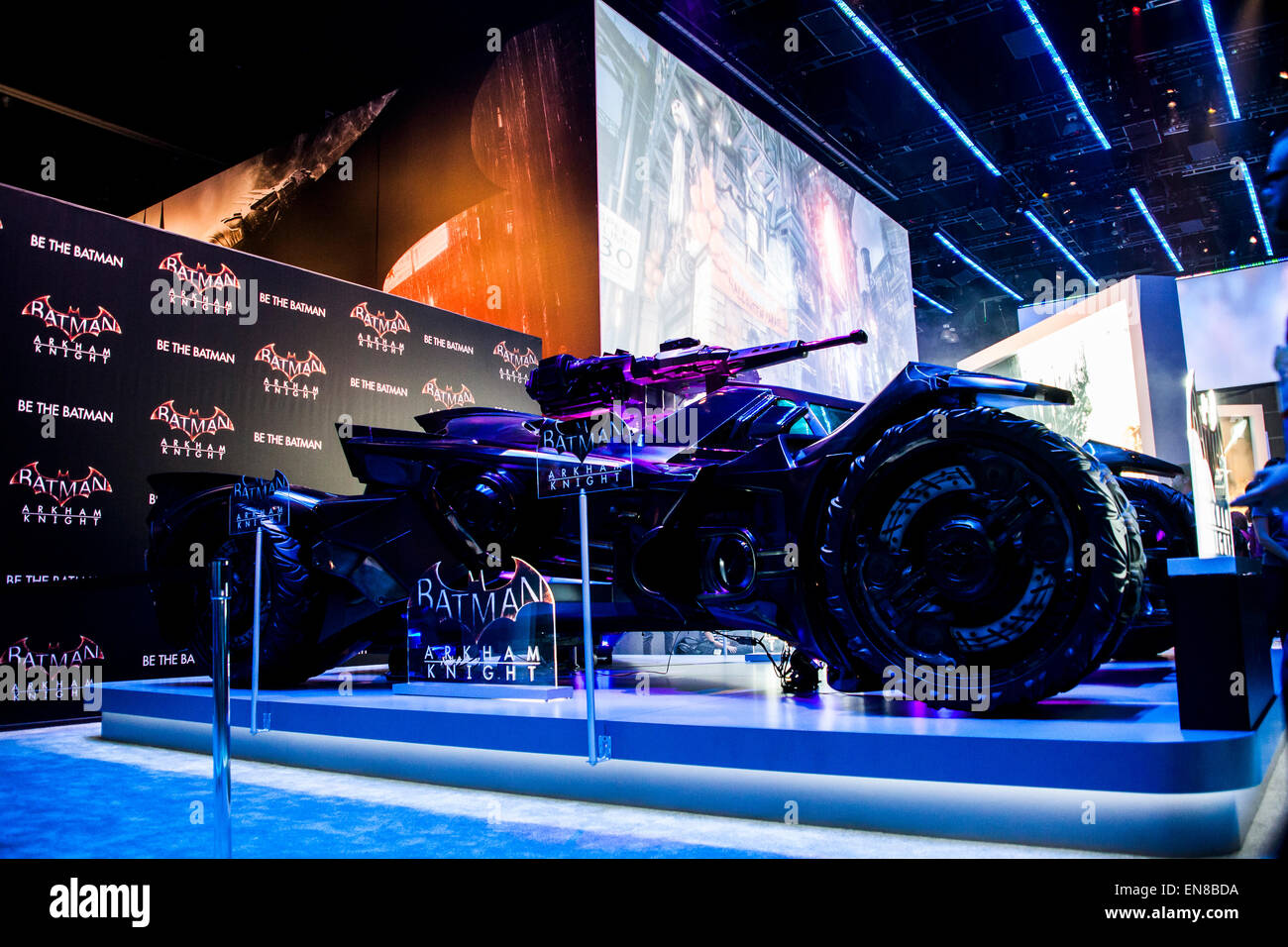 Batmobile on display from video hi-res stock photography and images - Alamy