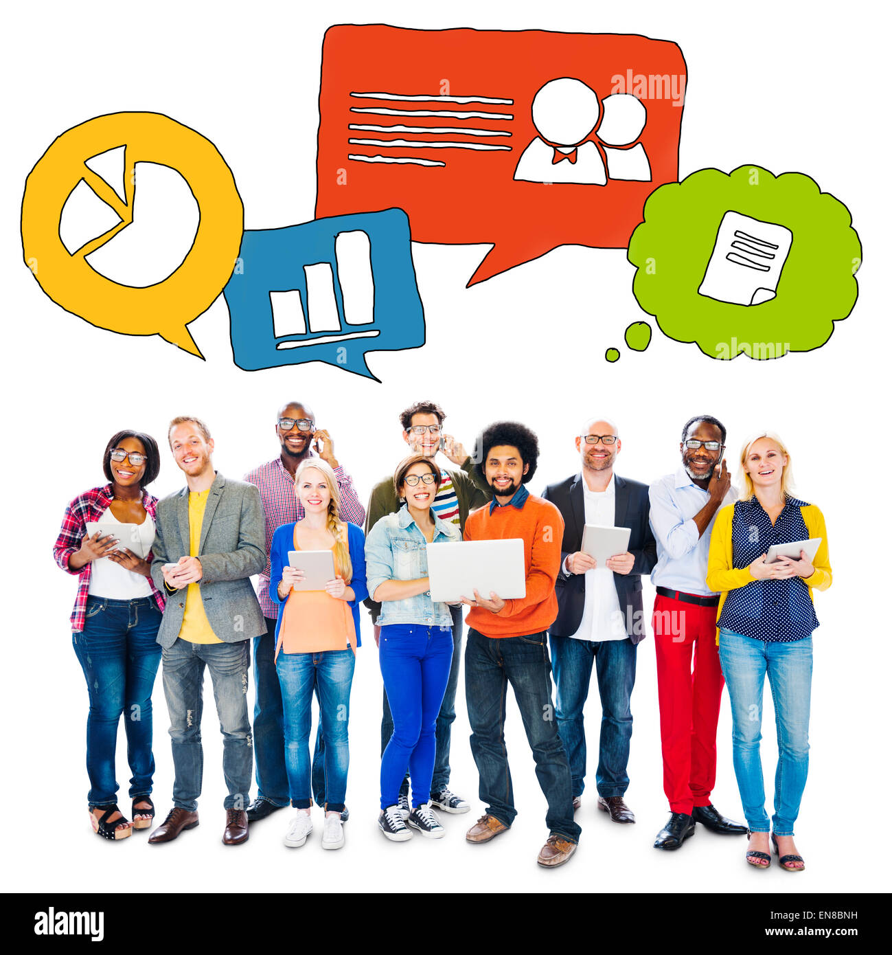 Synergy chart hi-res stock photography and images - Alamy