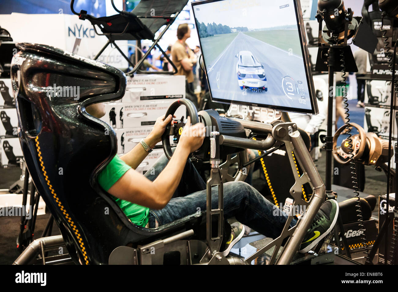 Xbox booths hi-res stock photography and images - Alamy