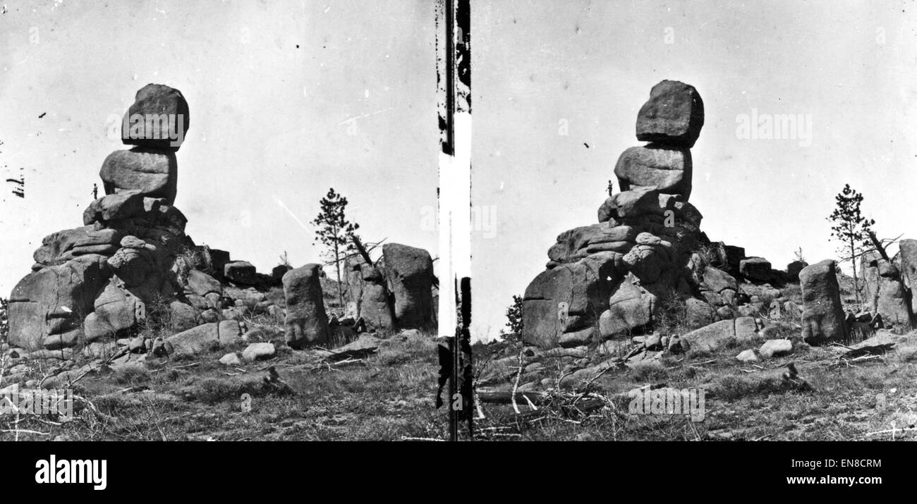 This landscape study captures the rugged terrain of Crow Creek, located ...