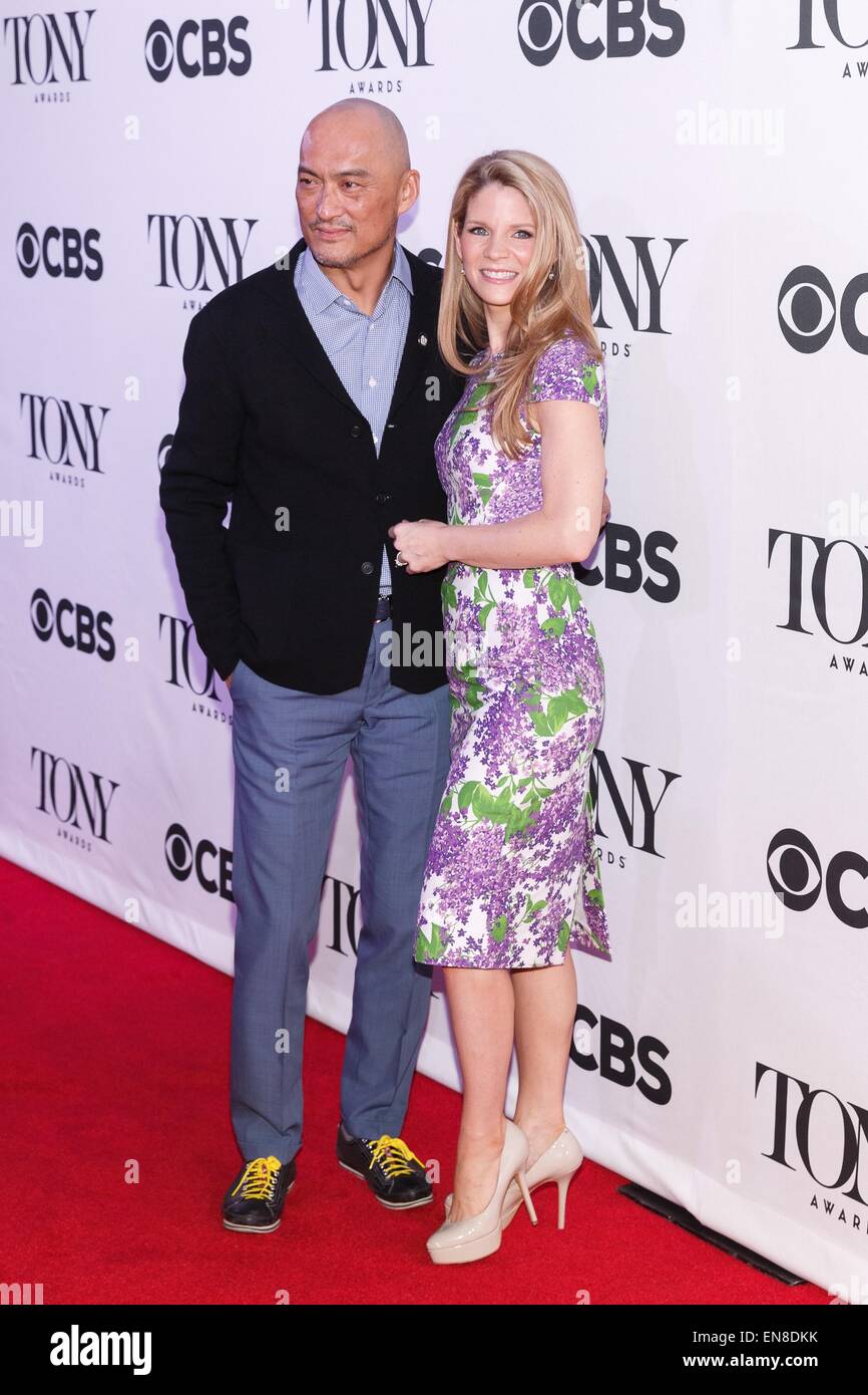 New York, NY, USA. 29th Apr, 2015. Ken Watanabe, Kelli O'Hara at ...