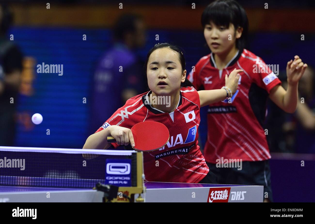 April 28, 2015 - Suzhou, People's Republic of China - World Table ...