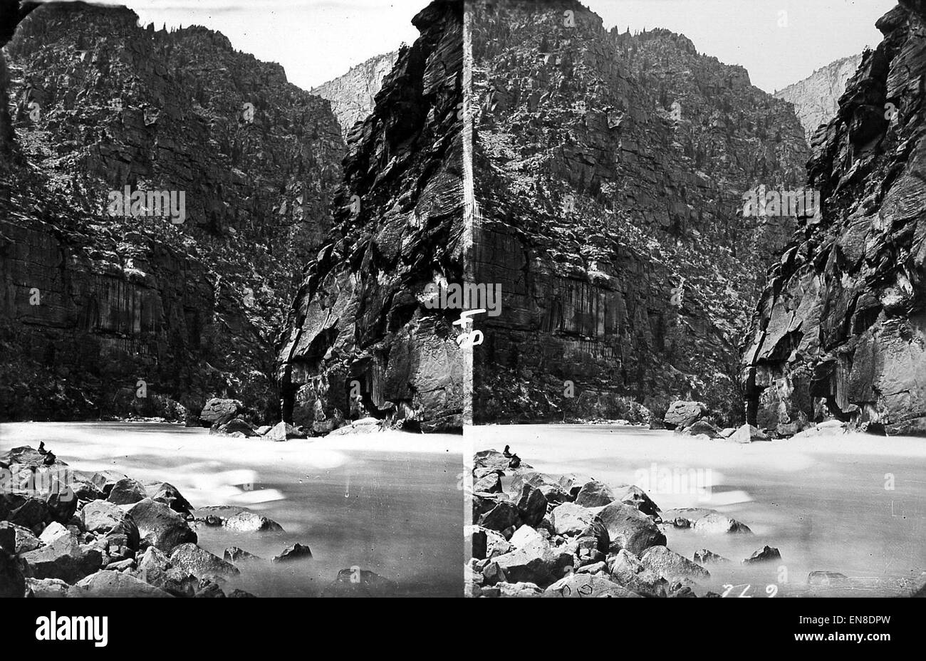 Canyon of Lodore, Green River Dinosaur National Monument Moffat County ...