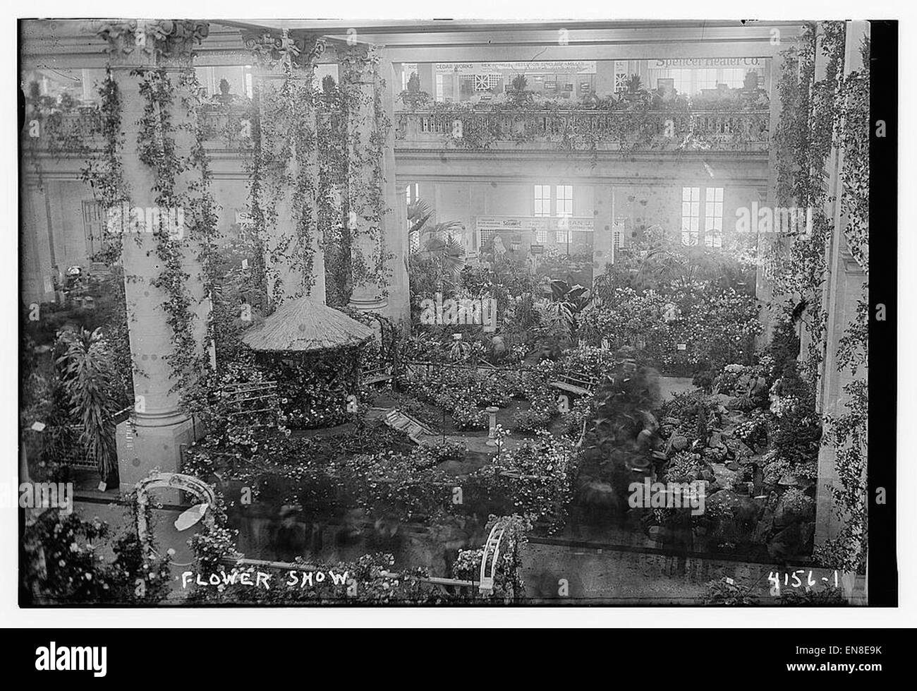 Garden exhibition art Black and White Stock Photos & Images - Alamy