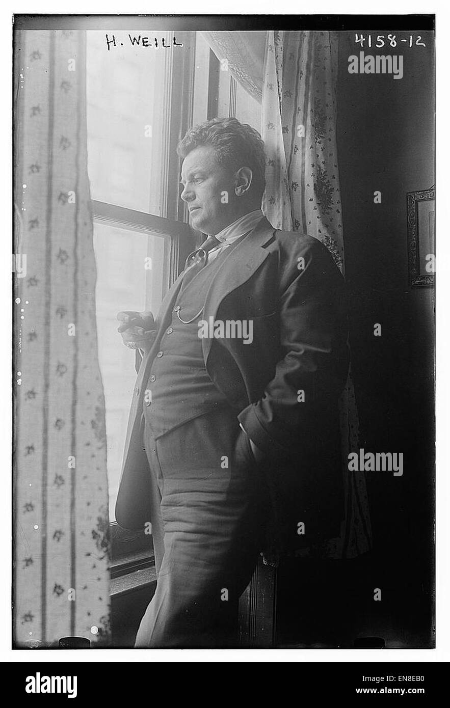 A work by H. Weill, an artist known for creating evocative pieces in ...