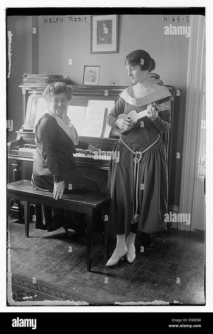 A portrait of Helen Rook, emphasizing her personality and likeness in a ...