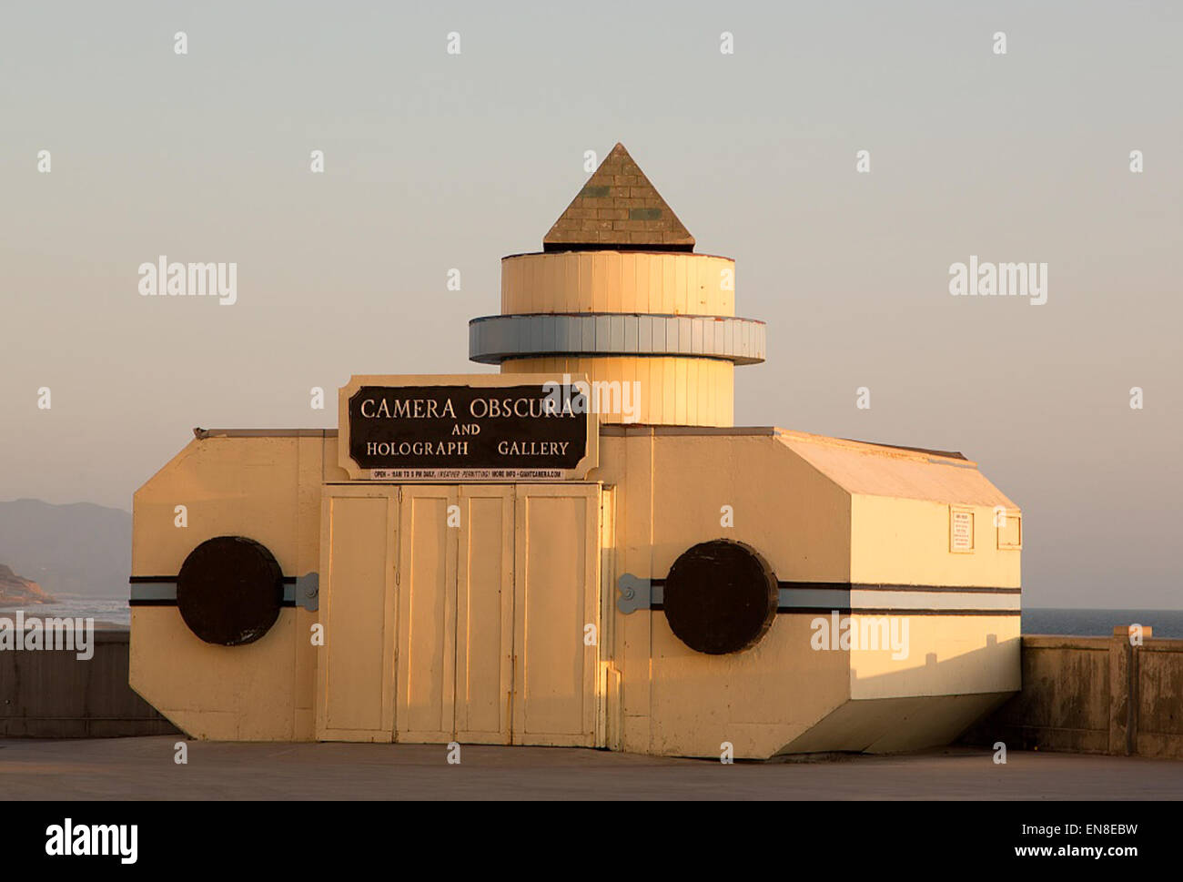 The camera obscura is an optical device that projects an image of its ...