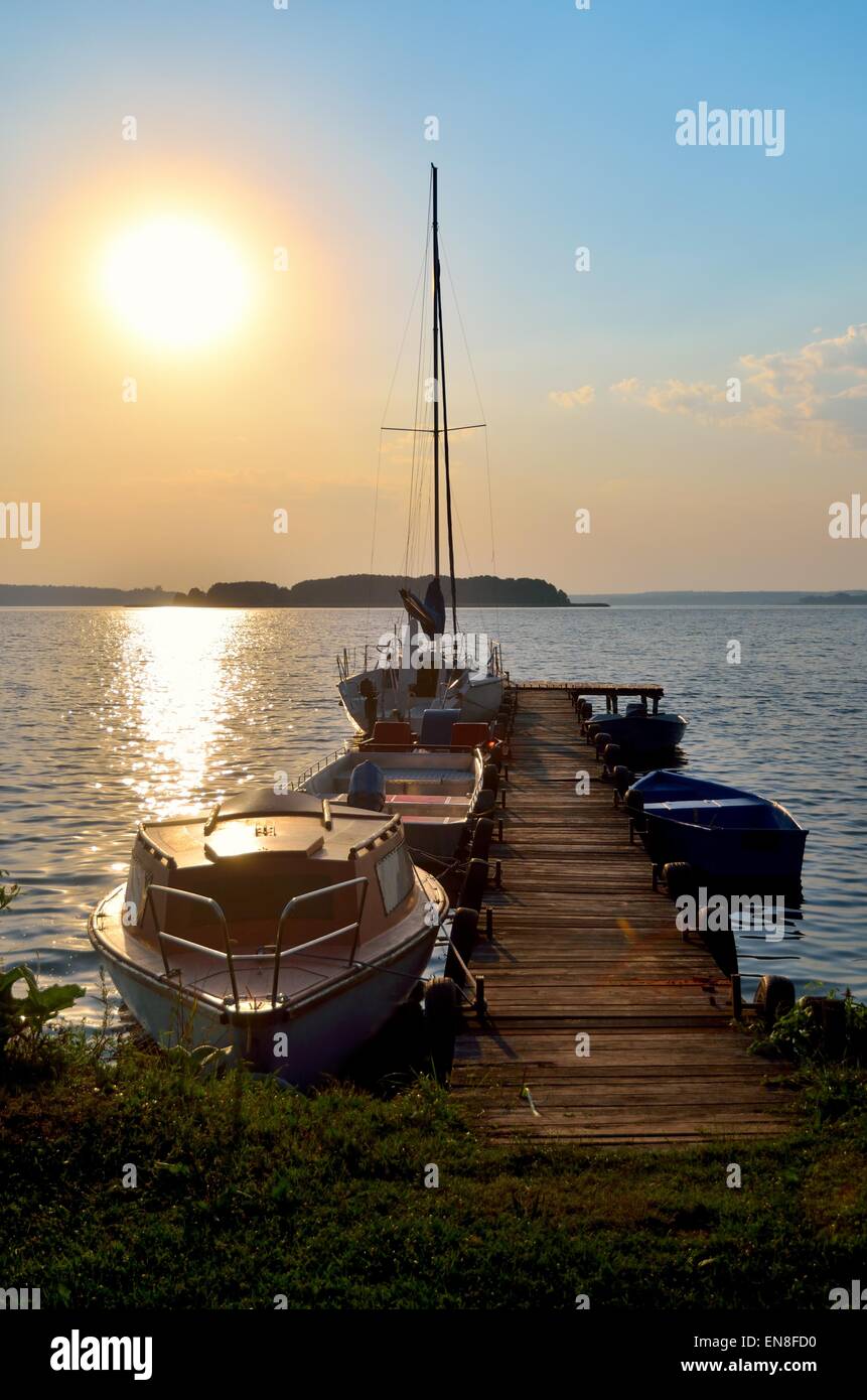 Empty yacht port hi-res stock photography and images - Alamy