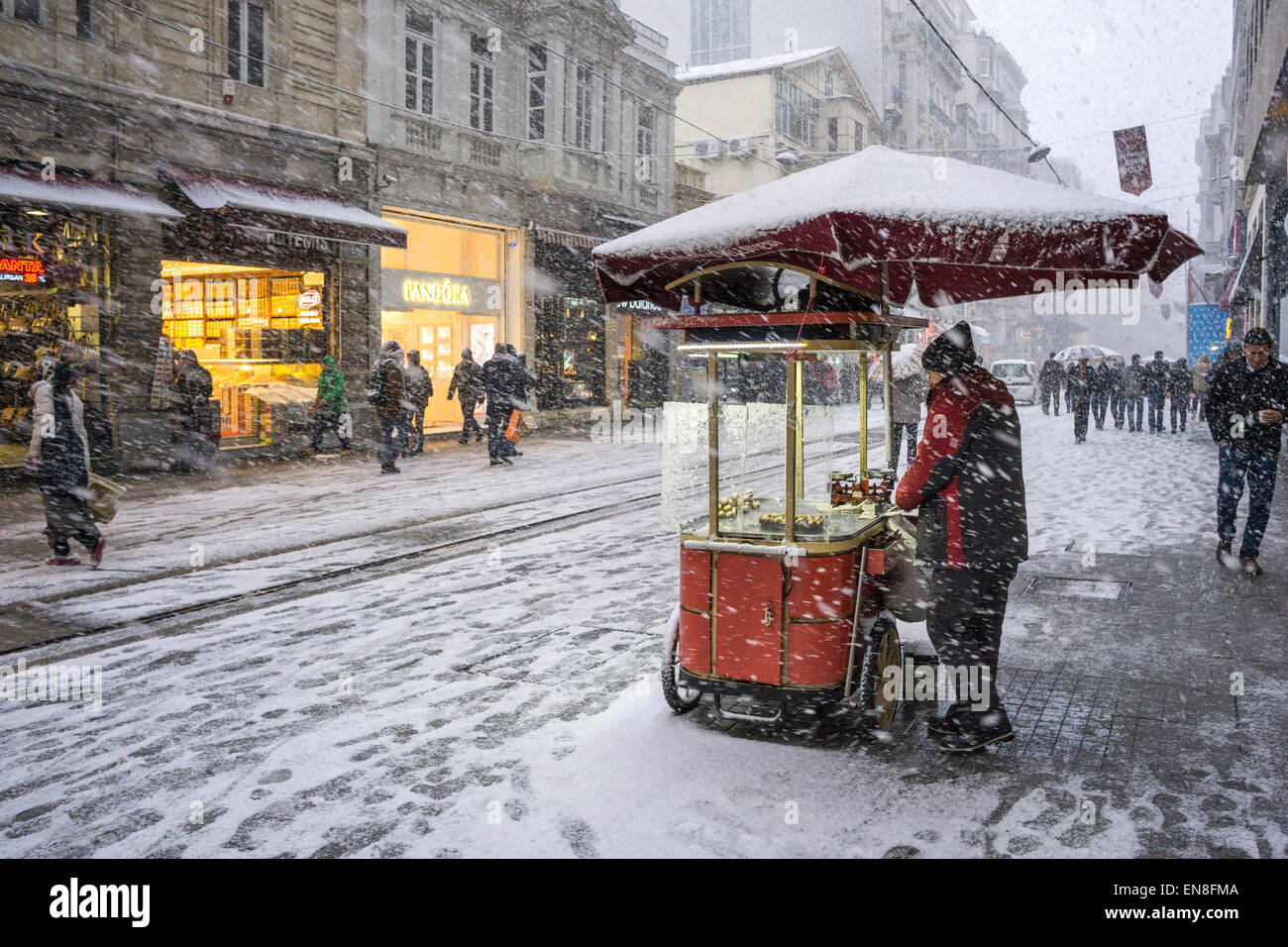 Hot chestnut hi-res stock photography and images - Alamy