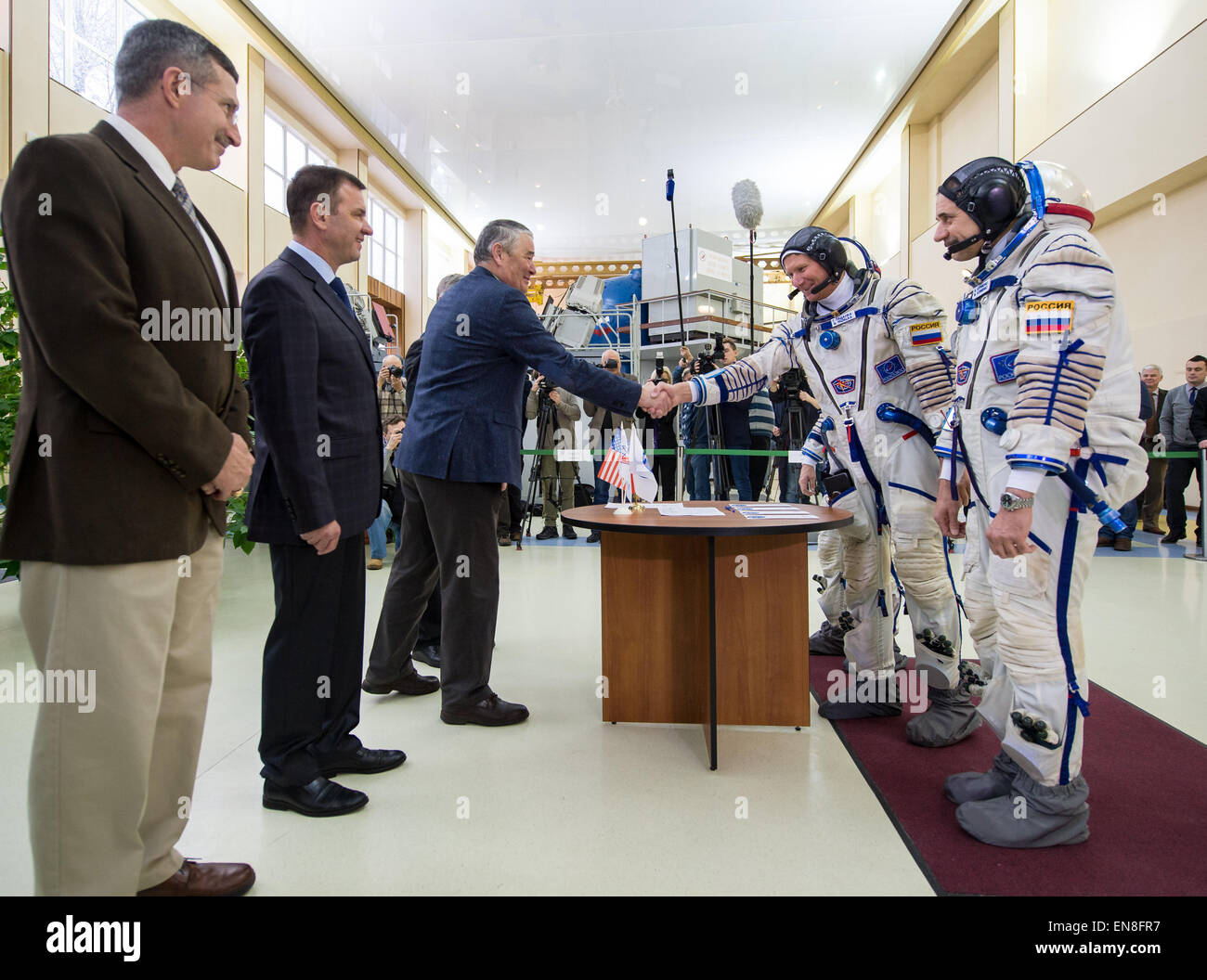 Russian Cosmonaut Gennady Padalka participates in qualification exams ...