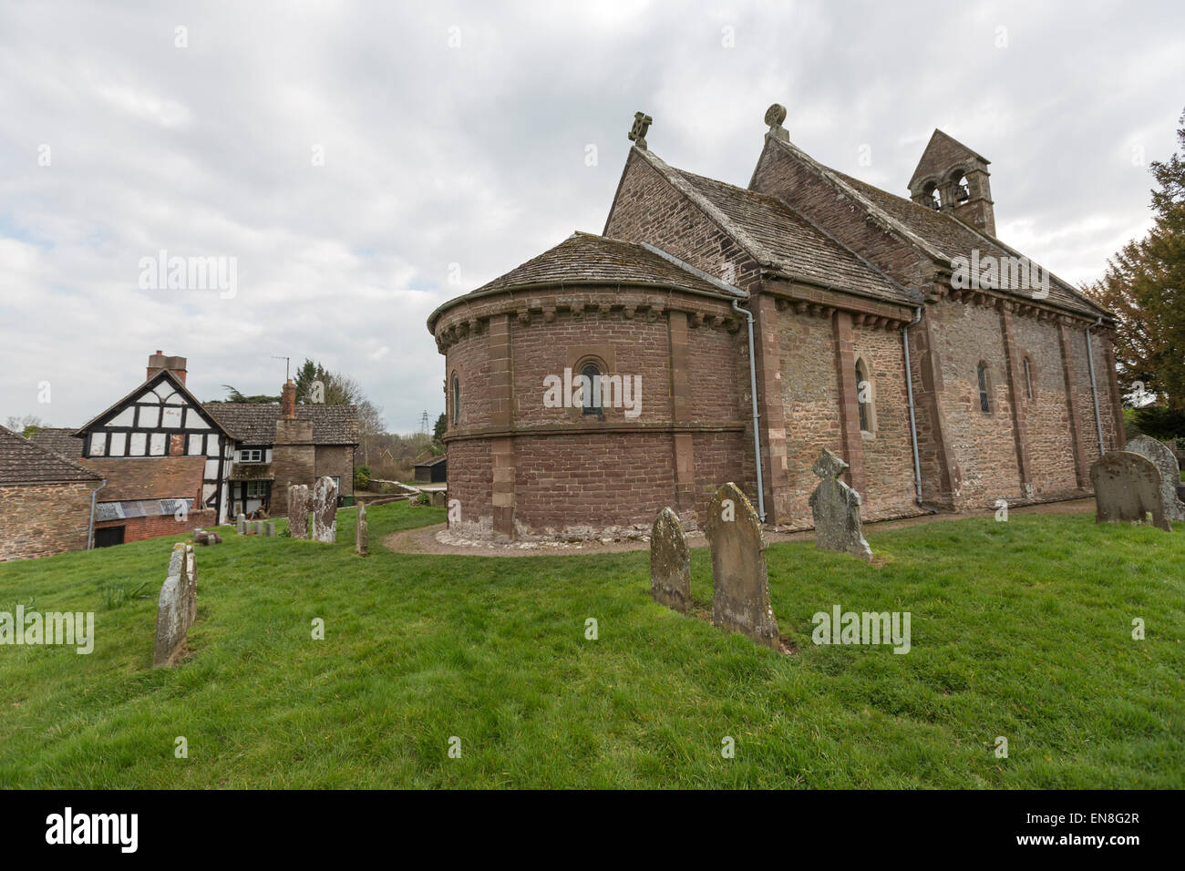 Kilpeck Church Herefordshire High Resolution Stock Photography and ...