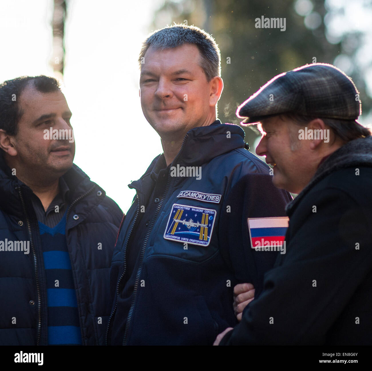 Cosmonaut Alexander Samokutyaev of Roscosmos, who recently returned ...