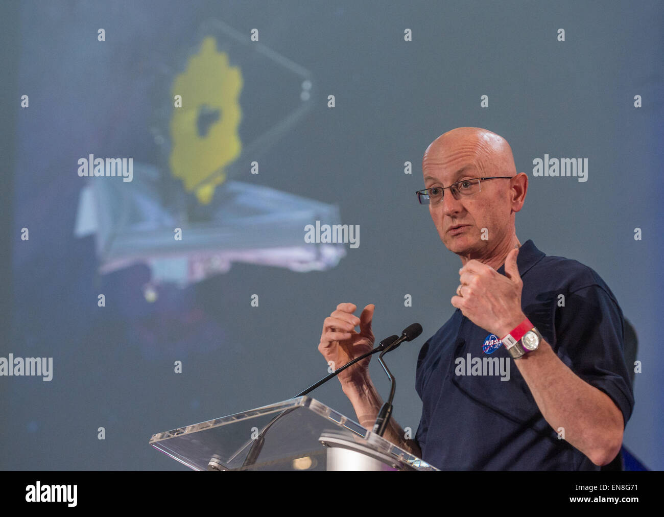 Eric Smith, NASA's James Webb Space Telescope program director, speaks ...