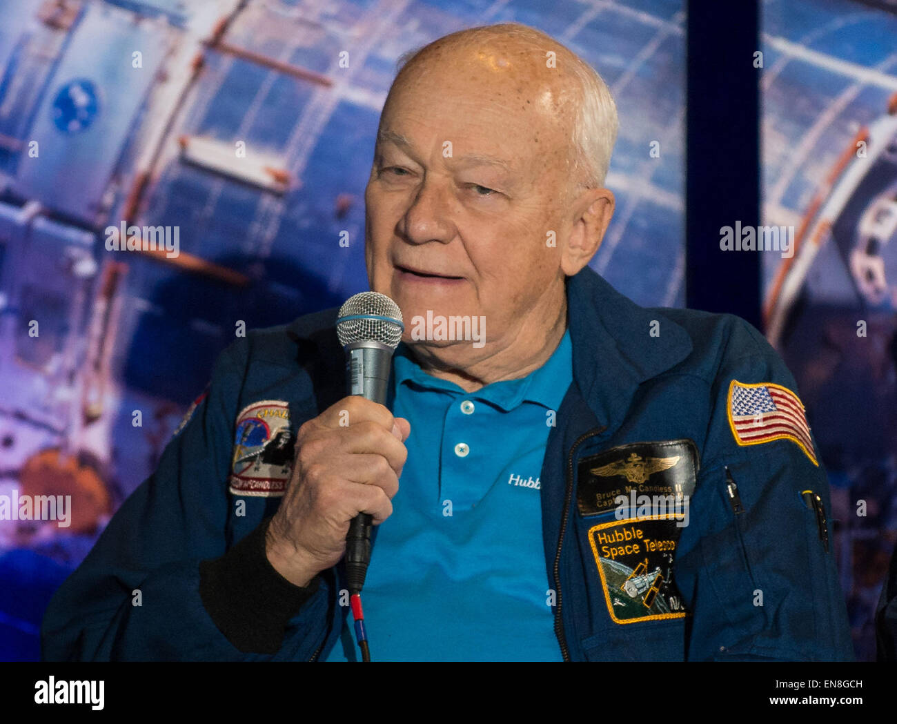 Bruce McCandless, former NASA astronaut and mission specialist on STS ...