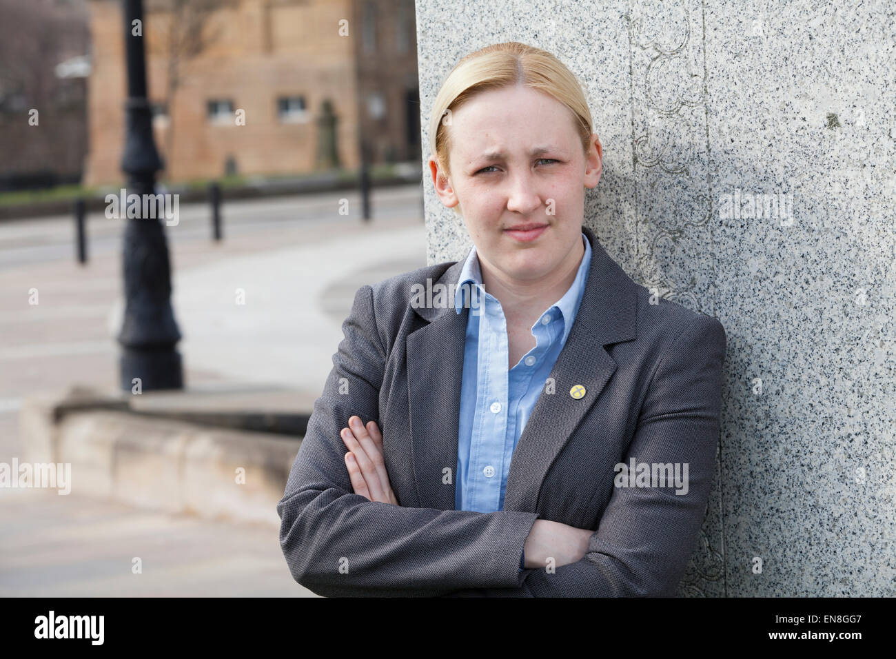 Mhairi Black, MP, the 20 year-old SNP candidate for Paisley and ...