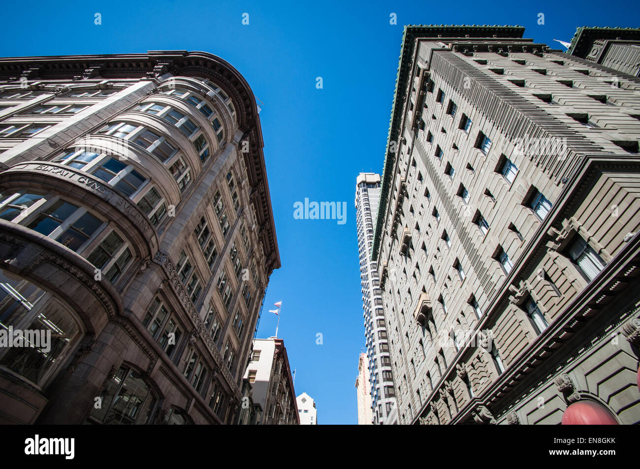 San Francisco Buildings Downtown Skyline view Stock Photo - Alamy