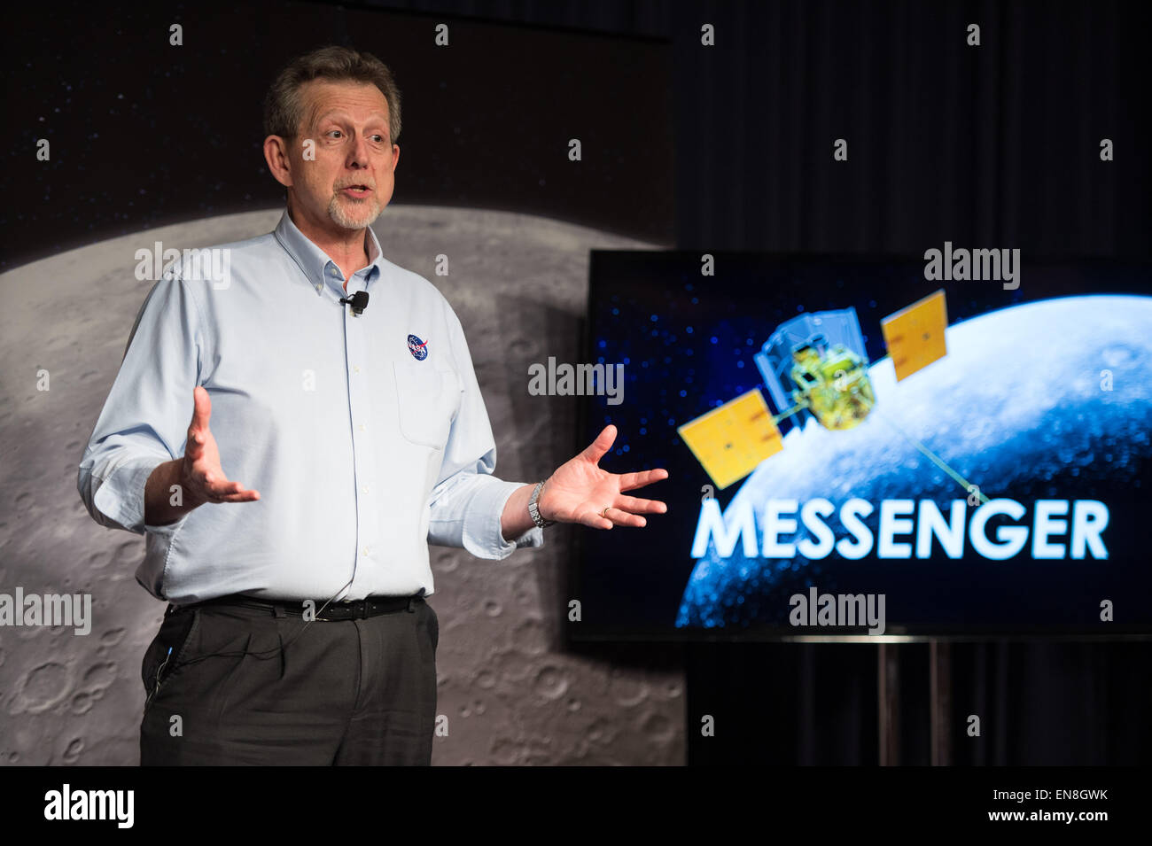 James Green, Director of NASA's Planetary Science Division, speaks at ...