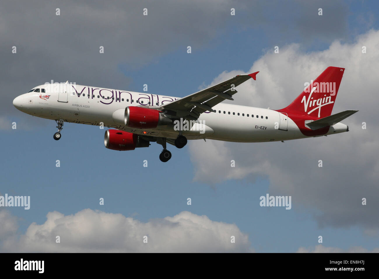 VIRGIN LITTLE RED AIRBUS A320 Stock Photo - Alamy