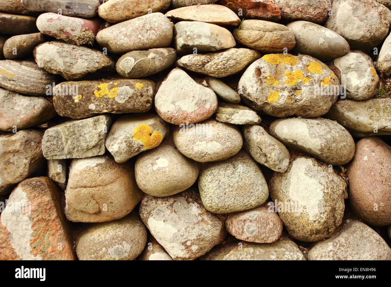 Round stones hi-res stock photography and images - Alamy
