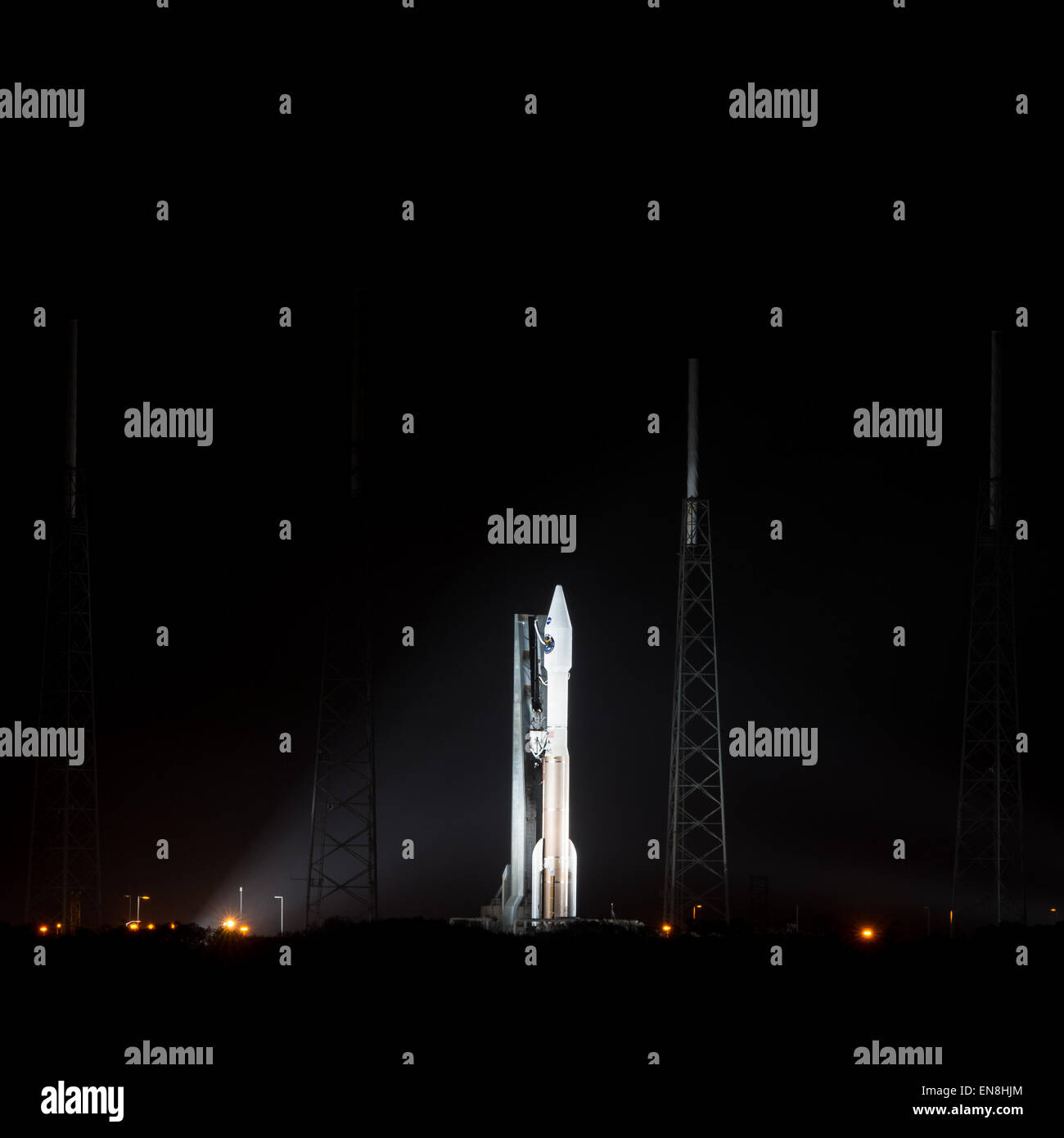 The United Launch Alliance Atlas V rocket with NASA’s Magnetospheric ...