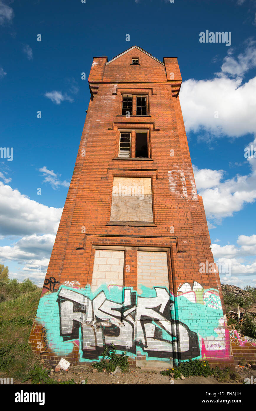 Derelict water tower hi-res stock photography and images - Alamy