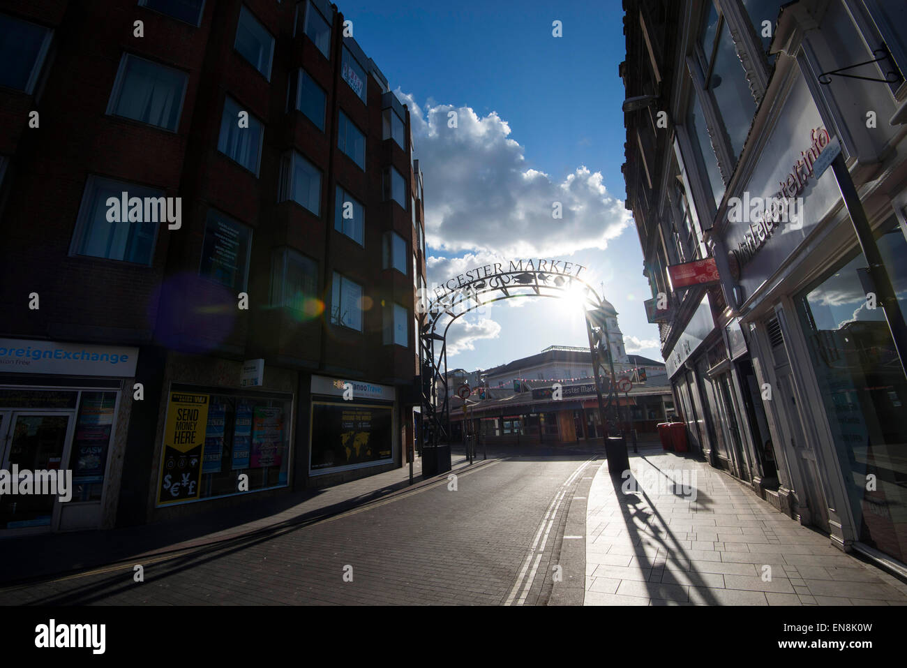 Market street leicester city centre hi-res stock photography and images ...