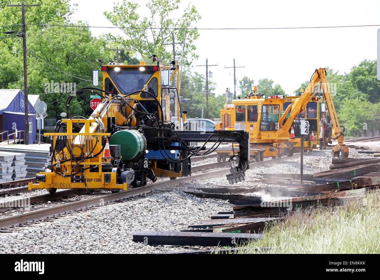 A method of repairing a damaged railroad rail comprising the steps of ...