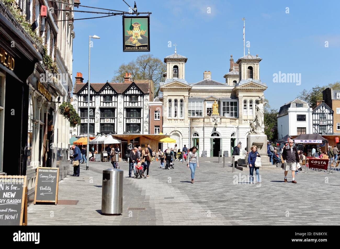 Kingston market square hi-res stock photography and images - Alamy