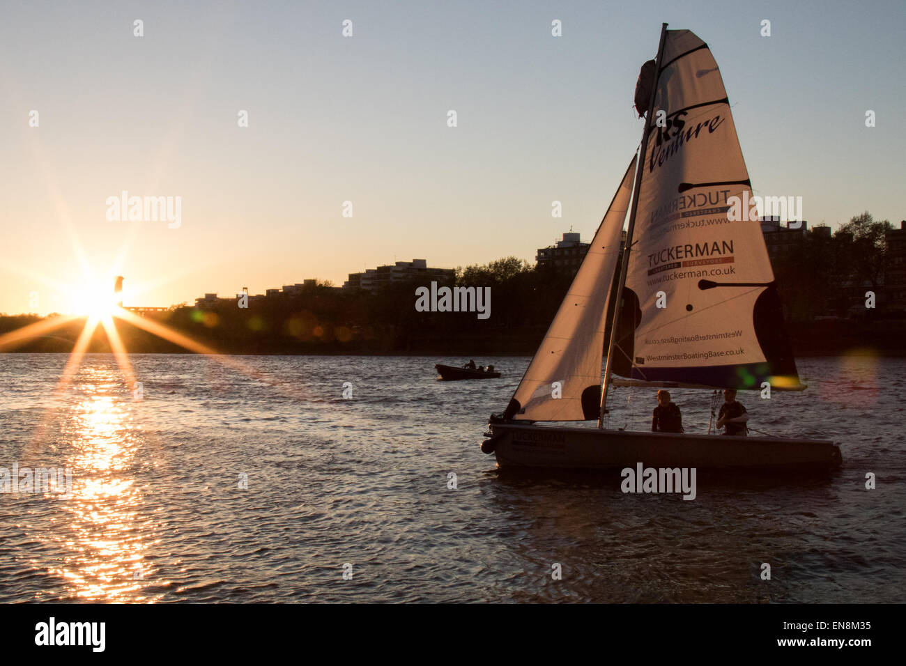 London sunset after spring hi-res stock photography and images - Alamy