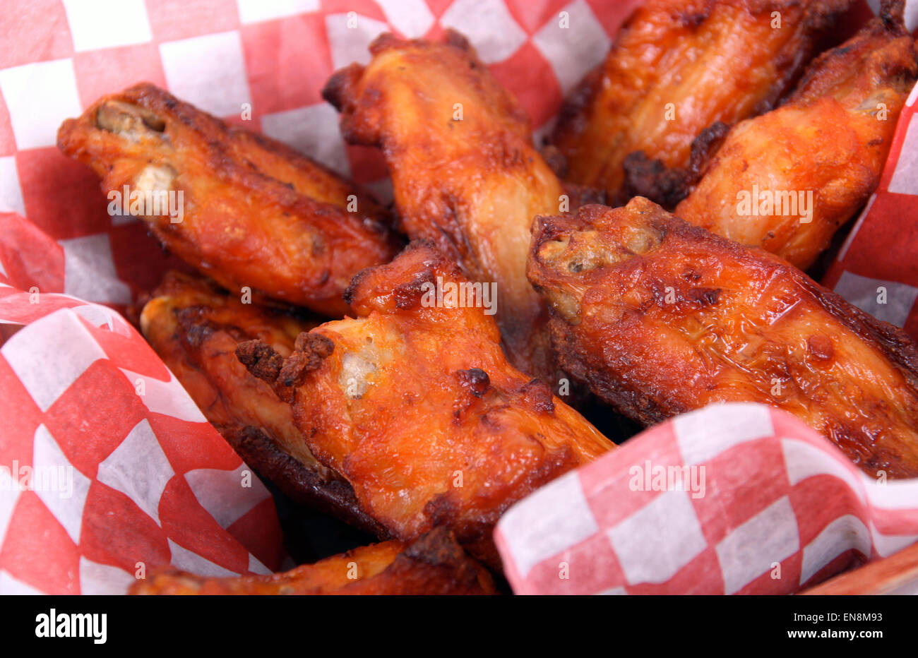 bowl of chicken wings Stock Photo - Alamy
