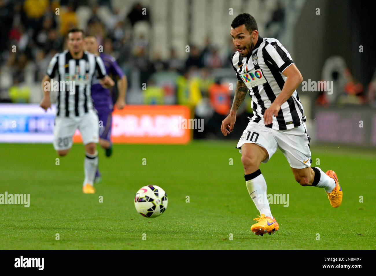 Turin, Italy. 29th Apr, 2015. Serie A Football. Juventus versus ...