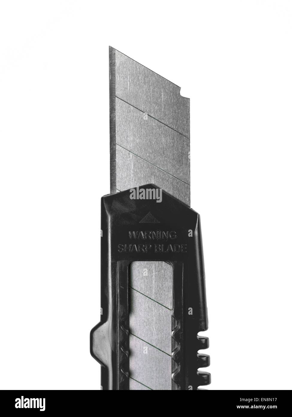 A box cutter isolated against a white background Stock Photo - Alamy