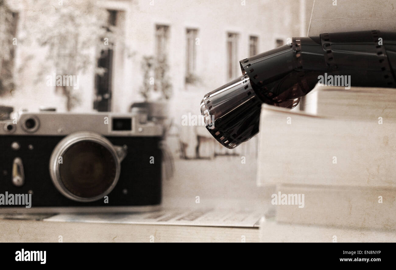 Film concept artwork hi-res stock photography and images - Alamy