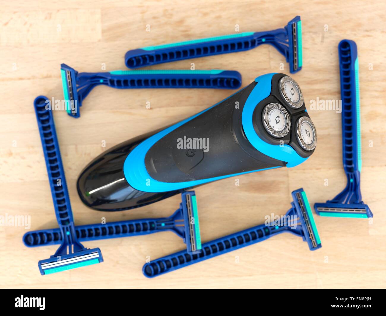 A close up shot of mens shaver Stock Photo - Alamy